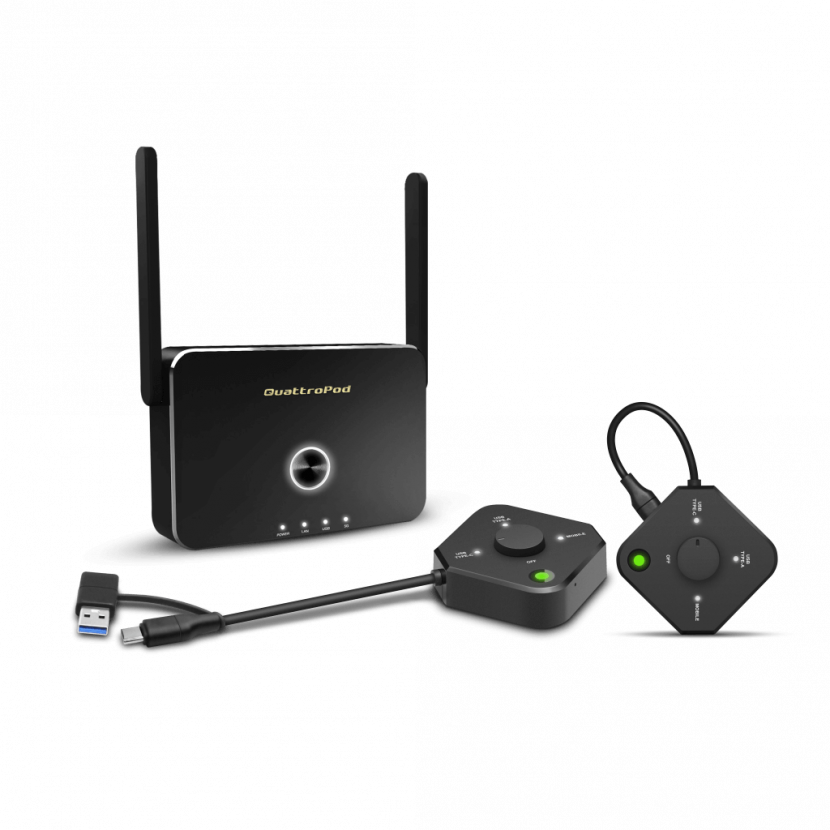 Simplify Wireless Business Presentation System With QuattroPod USB