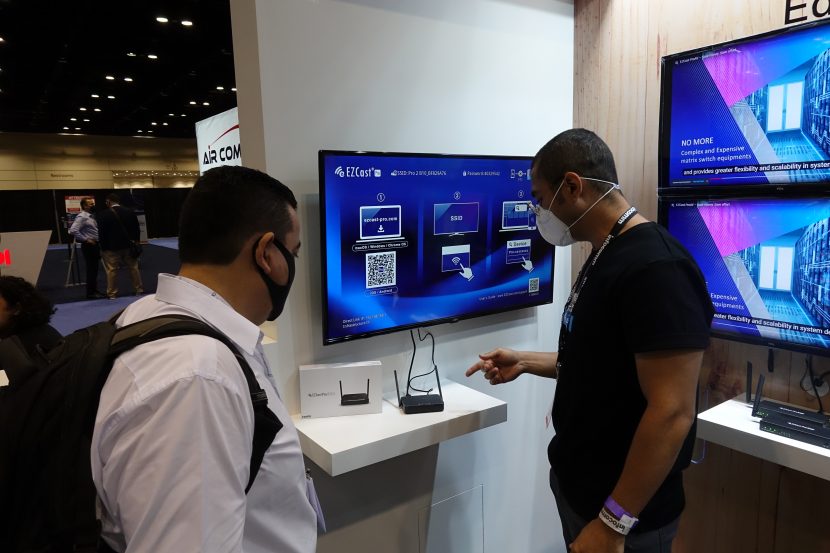 Broadcast Wireless Presentations to Multiple Screens - EZCast Pro